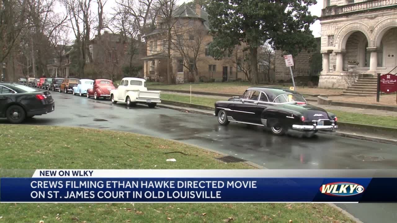 Ethan Hawke movie 'Wildcat' using Louisville's historic St. James Court ...