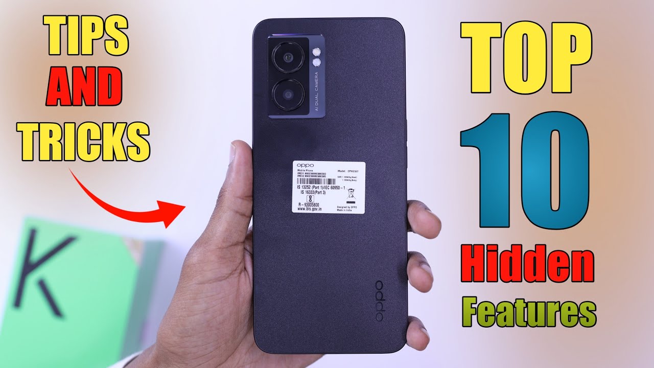 Oppo K10 5G Tips And Tricks | Top 10+ | Oppo K10 5G Hidden Features ...