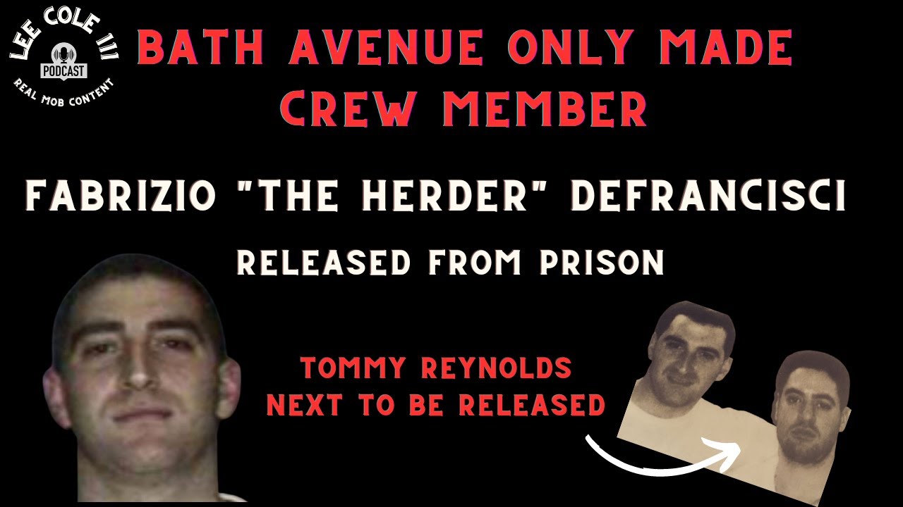 Frabrizio DeFrancisci | released from prison BATH AVENUE CREW MEMBER ...