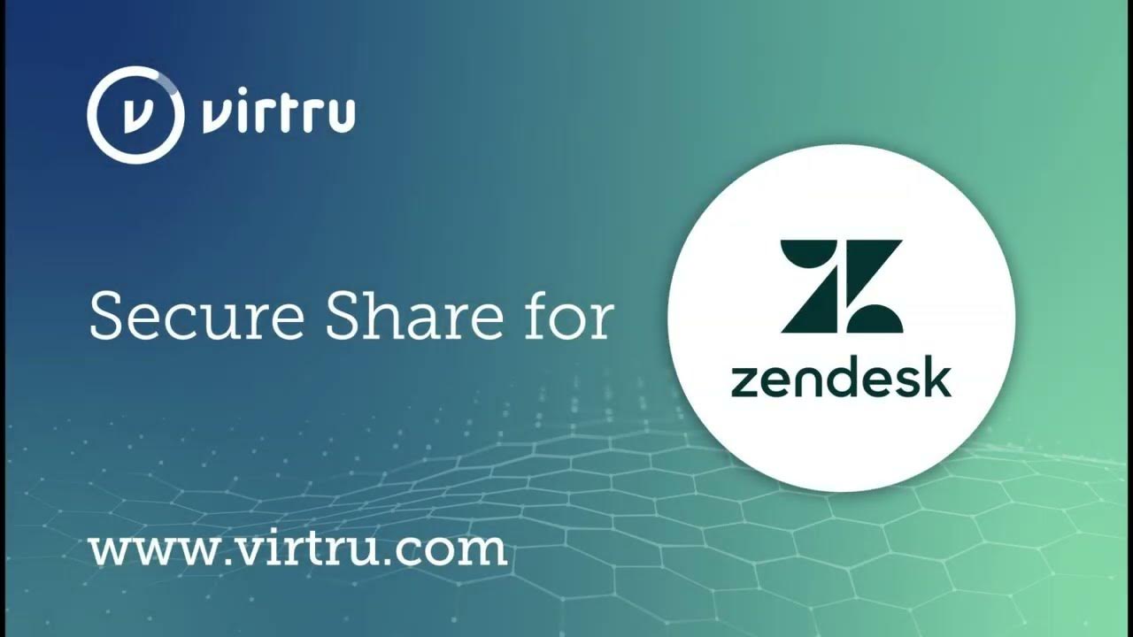 Virtru Secure Share for Zendesk - YouTube