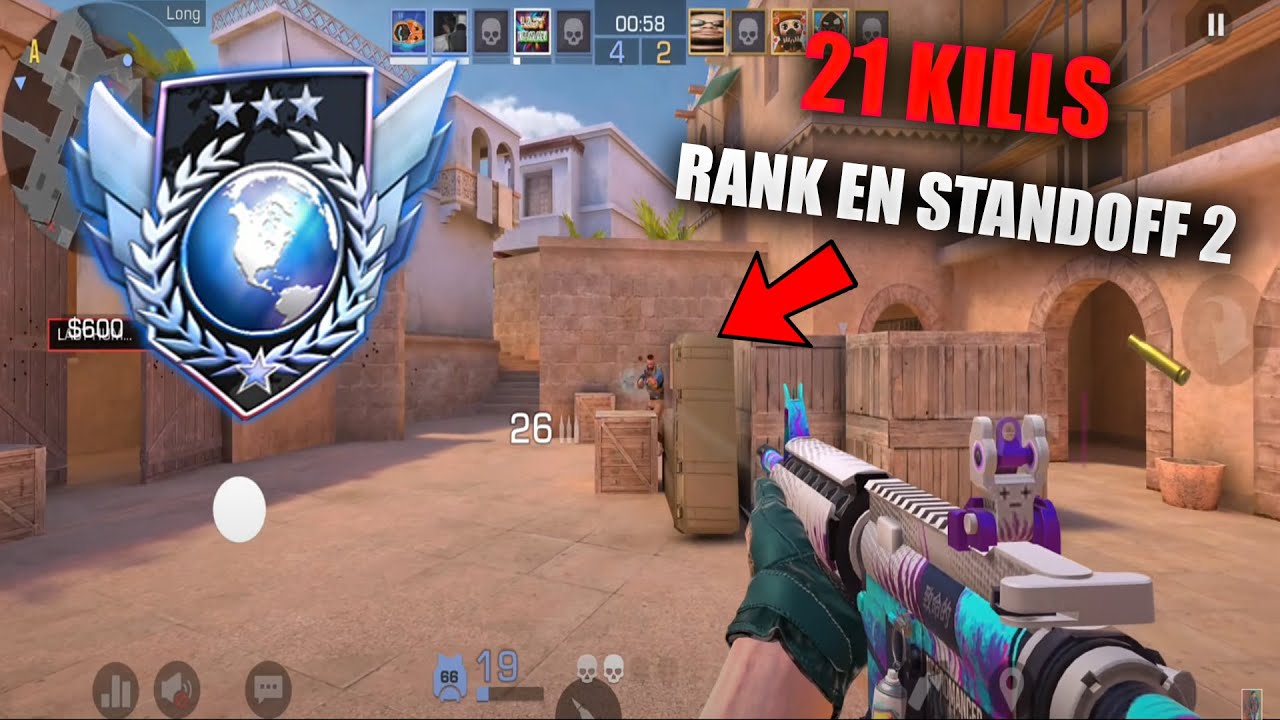 RANK en STANDOFF 2 +21 KILLS EN MI PRIME - YouTube