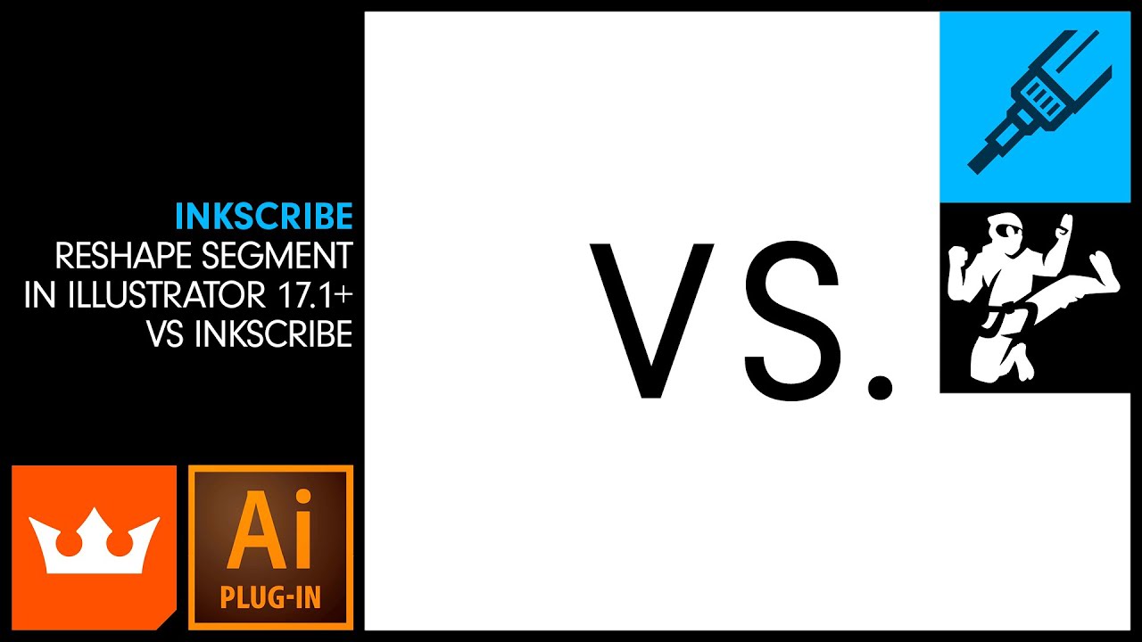 Reshape Segment in Illustrator 17.1+ vs InkScribe | Vector Black Belt ...