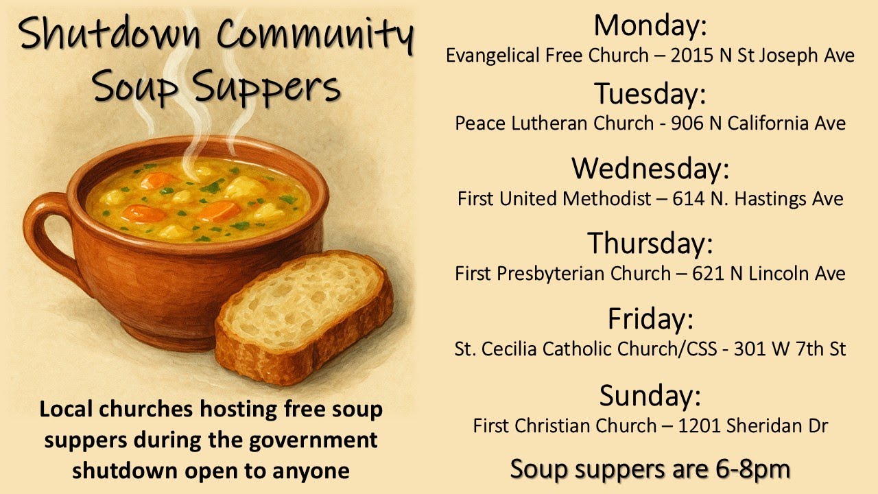 Soup Supper Update, Slide Show and Children's Choir singing "Come to ...