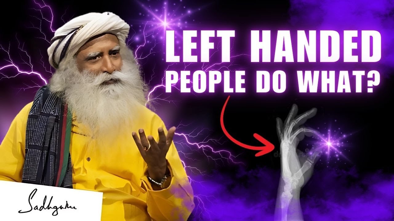 Think Twice Before Using Your Left Hand for Heavy Tasks – Here's Why | Sadhguru | Sadhguru ...