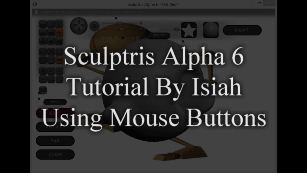 Sculptris tutorial - YouTube