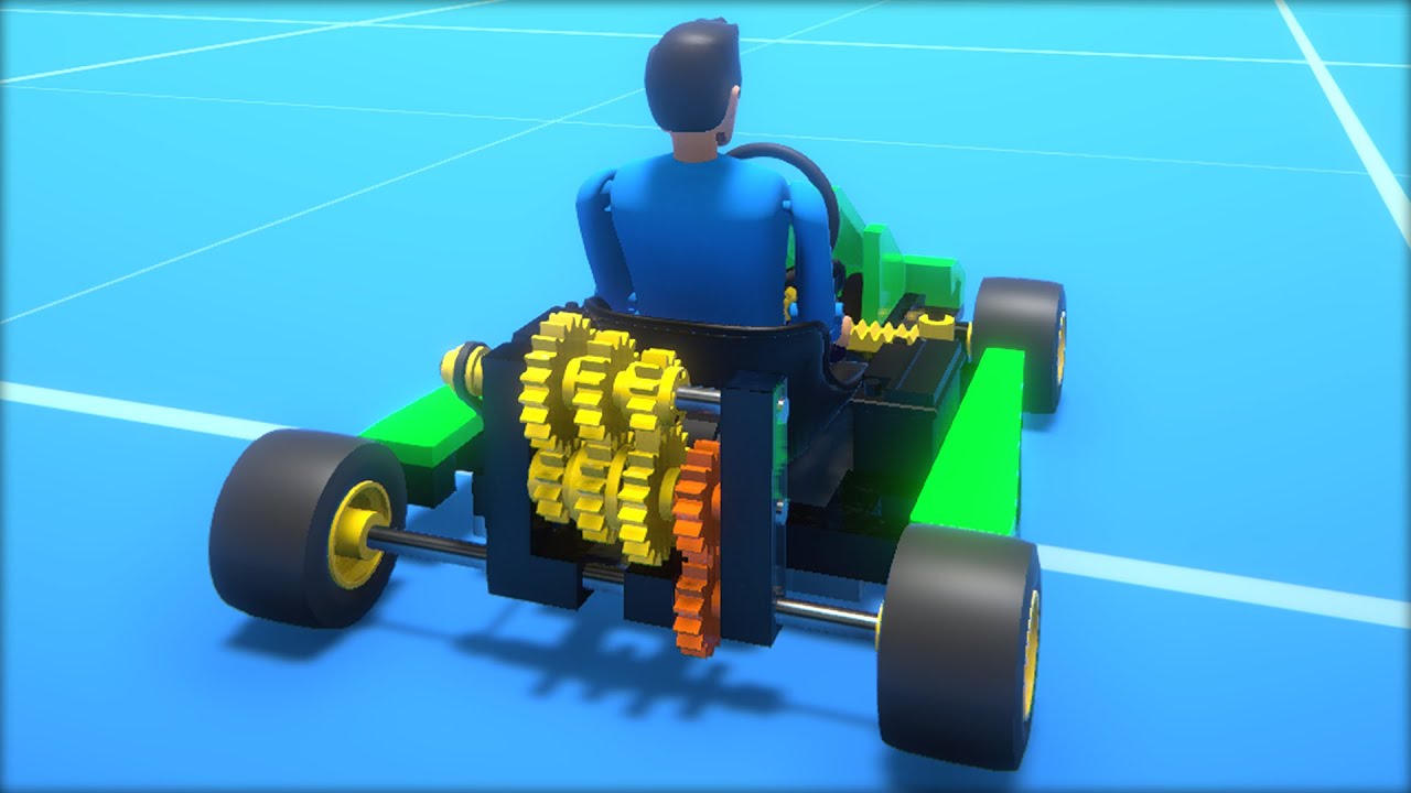 I Built a 3 Speed Transmission Using Clutch Gears in Gearblocks! - YouTube