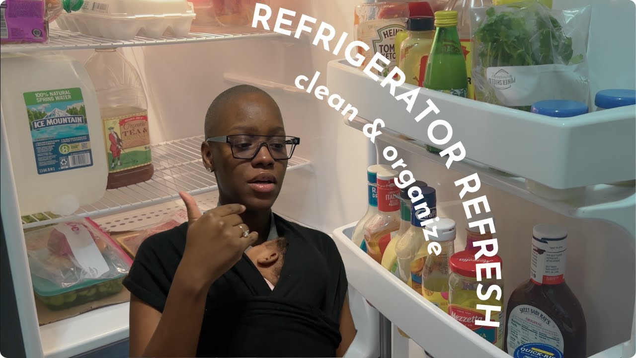 Refrigerator Deep Clean & Organization | Homemaking Goals | STACEY ...