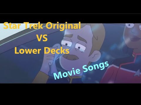 Star Trek Lower Decks - Original Movie scene vs Lower Decks Parody ...