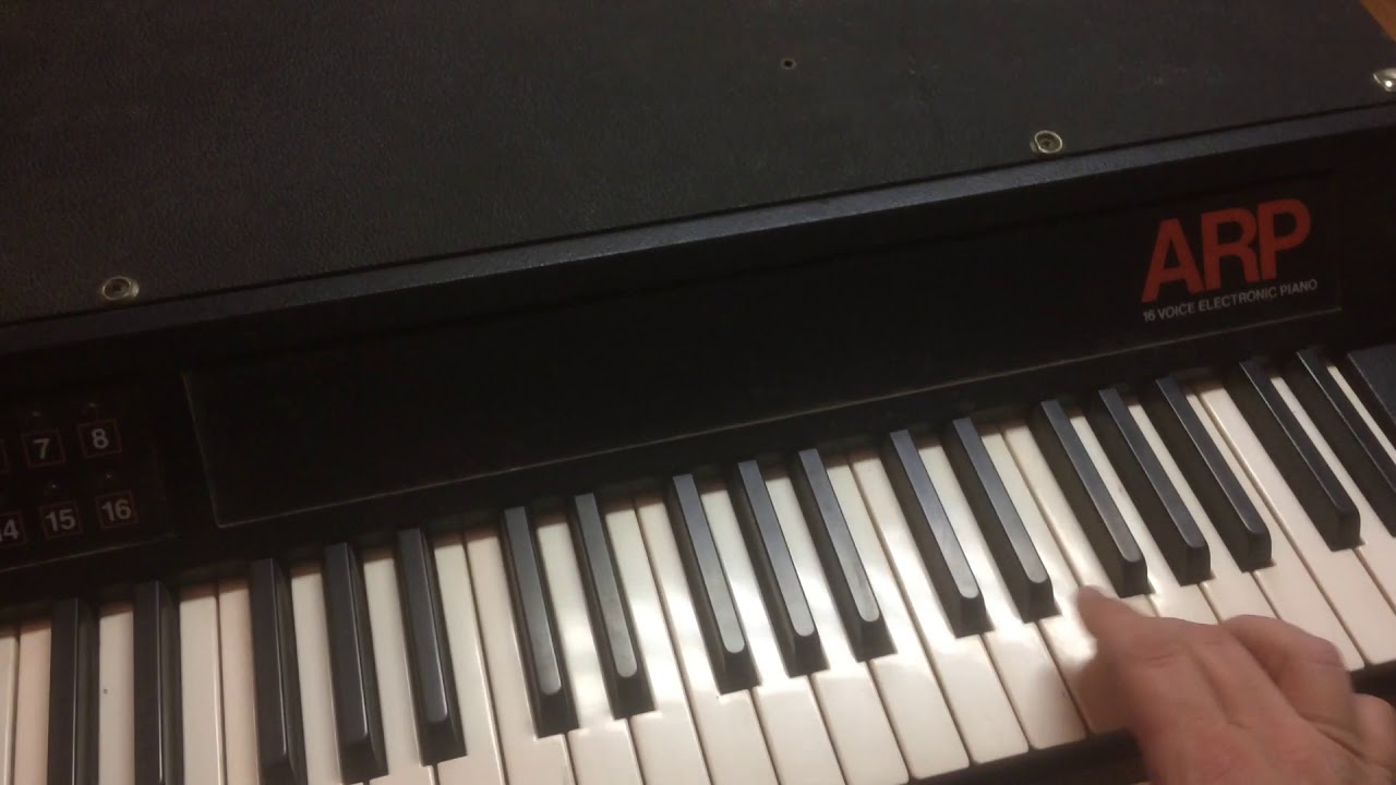 ARP 16 Voice Electronic Piano - YouTube