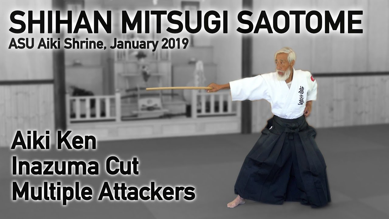 Saotome Sensei: Aiki Ken at the Aiki Shrine - YouTube
