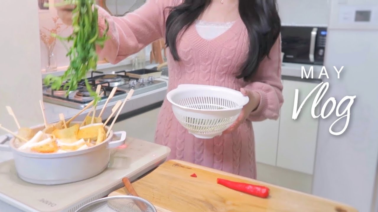 Sub 자취생 브이로그 🐯 새해계획 세우다 요리하고 혼술하는 자취생 L 함박스테이크 치킨카레 어묵탕🍢요리하는 자취 일상 브이로그 Youtube