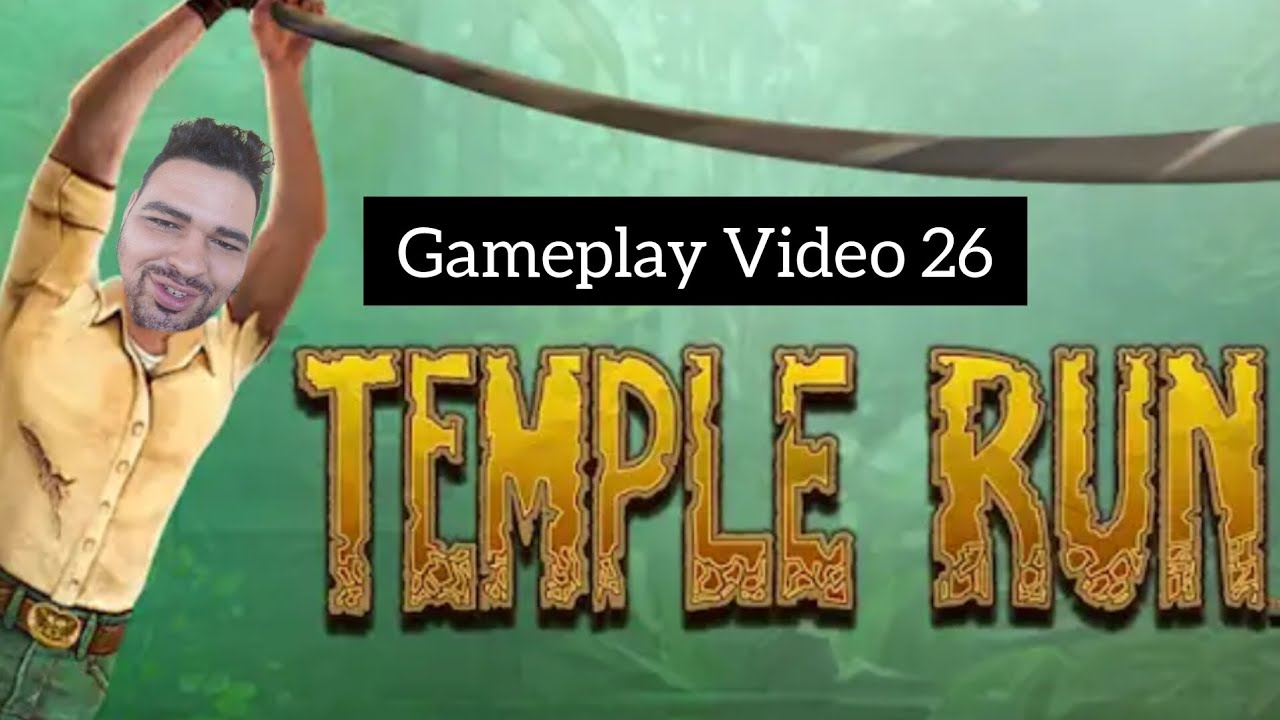 Gameplay Video 26 Of Me Playing Temple Run - YouTube