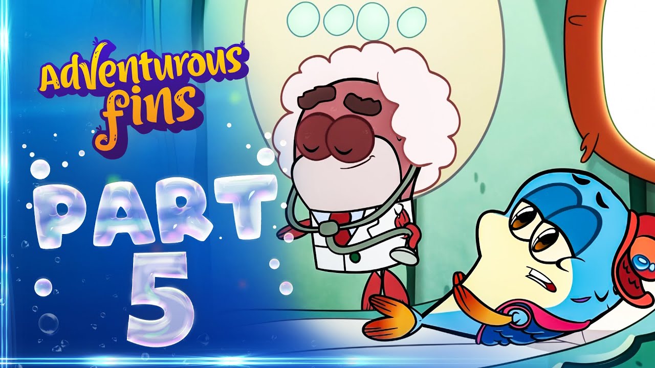 Adventurous Fins | English Learning for Kids | Part 5 in 4K - YouTube