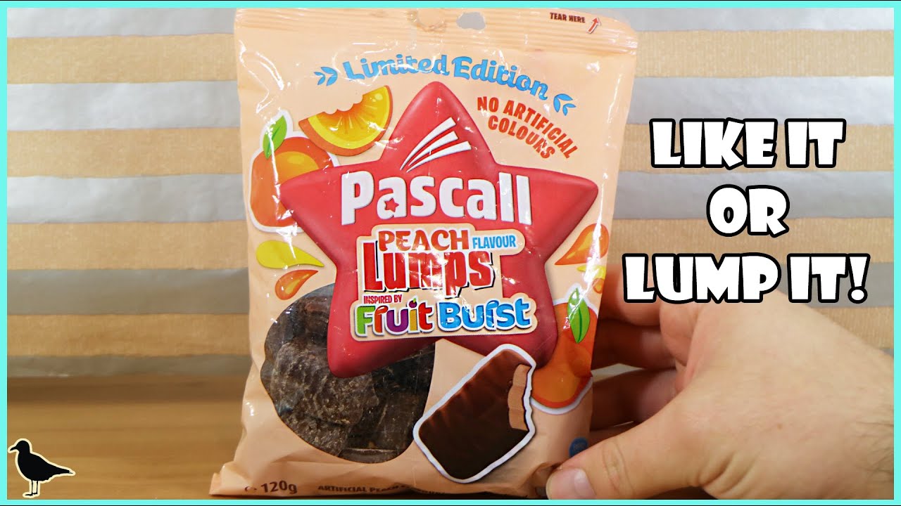Pascall Peach Lumps inspired by Fruit Burst Food Review! Limited ...