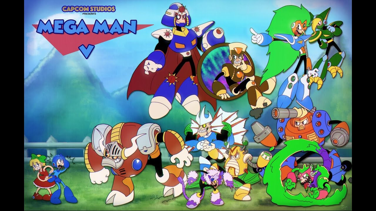 RoEvski - Mega Man World 5 DX (GBC, Mega Man V hack) - YouTube