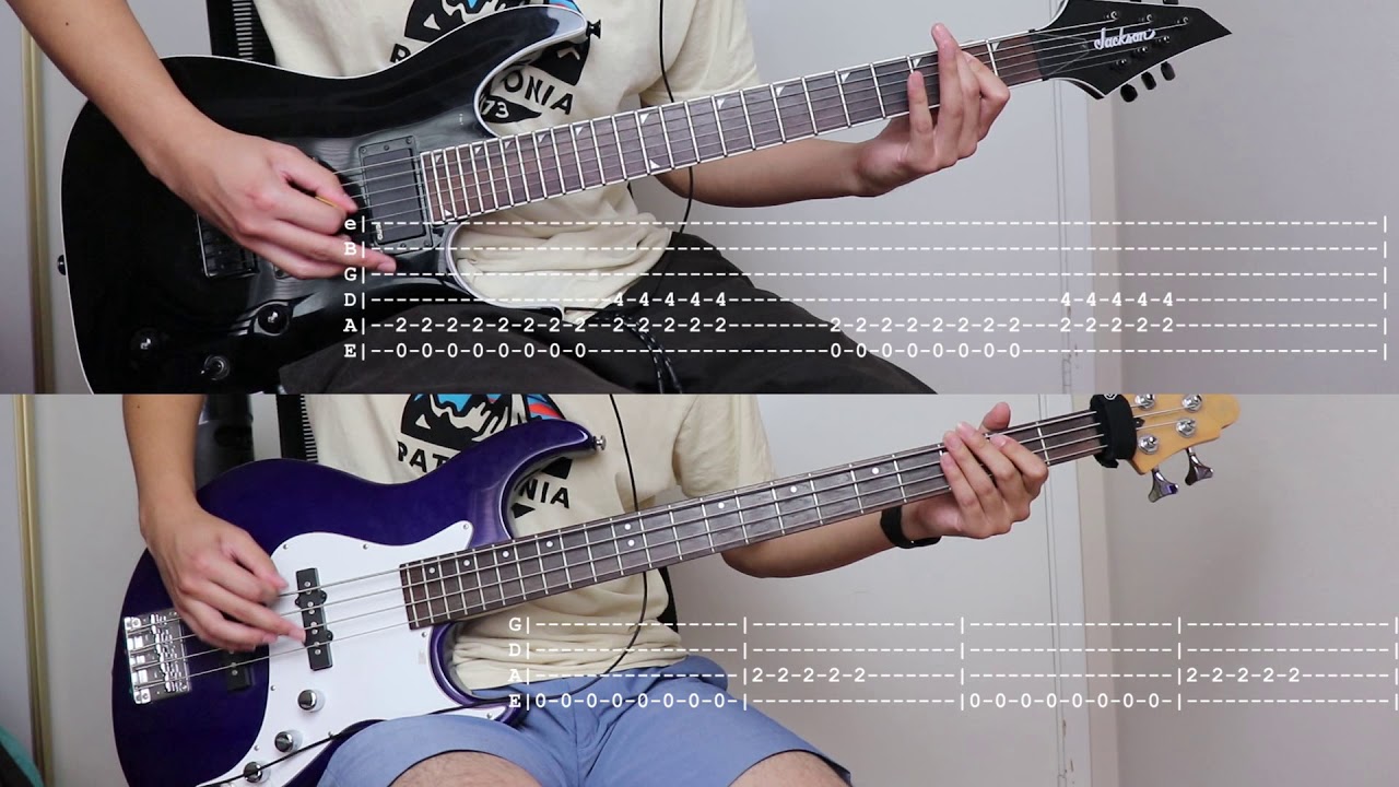 blink-182 - Dumpweed (Guitar Cover & Bass Cover w/ Tabs) - YouTube