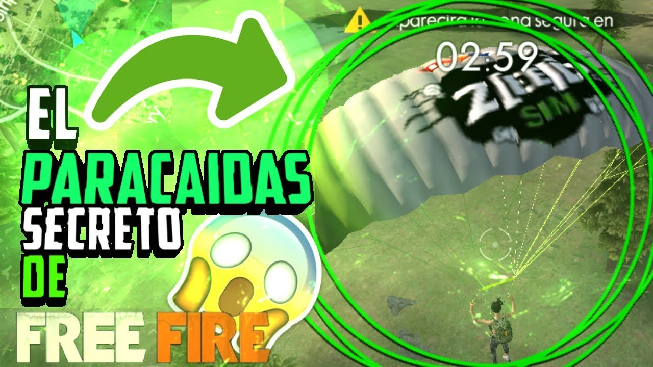 Como Conseguir El Paracaídas Secreto de Free Fire - YouTube