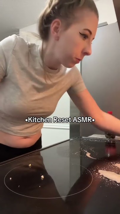 Kitchen Reset ASMR | clean with me - YouTube