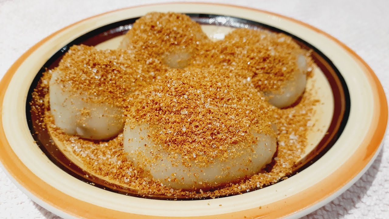 Steamed palitaw - YouTube