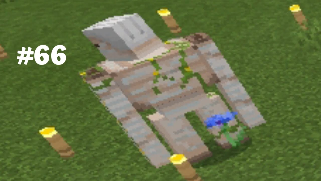 Flower with golem... - Survival minecraft episode 66 - YouTube