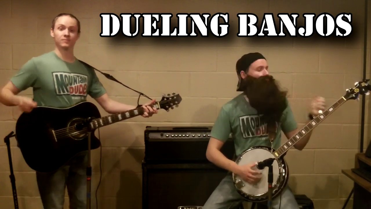 Bearded Dueling Banjos - YouTube