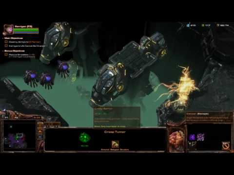 Starcraft 2 Heart Of The Swarm Walkthrough HD part 16 Hand of Darkness ...