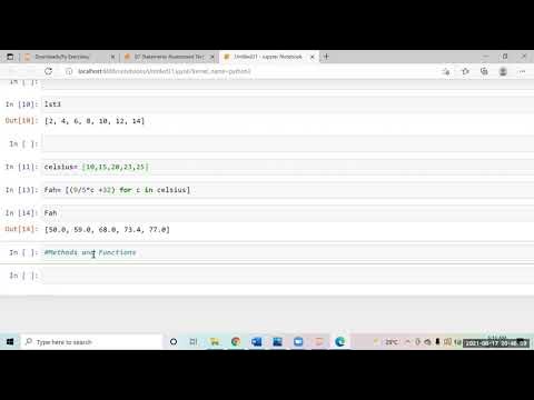 May 2021 Batch - Python 5 (08/17/2021) - YouTube