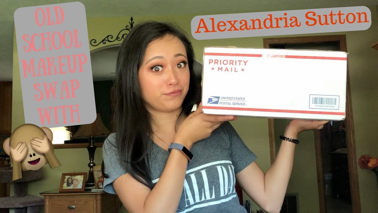 Old School Makeup Swap With Alexandria Sutton - YouTube