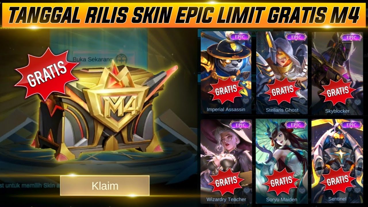 UPDATE!! TANGGAL RILIS BOX SKIN EPIC LIMITED GRATIS | BOCORAN PRIZE ...
