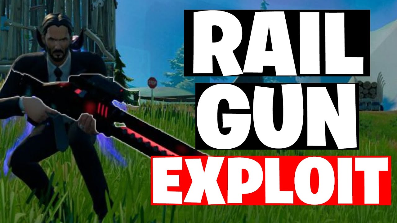 BEST WAY To Use The RAIL GUN Guide - Fortnite Season 7 - YouTube