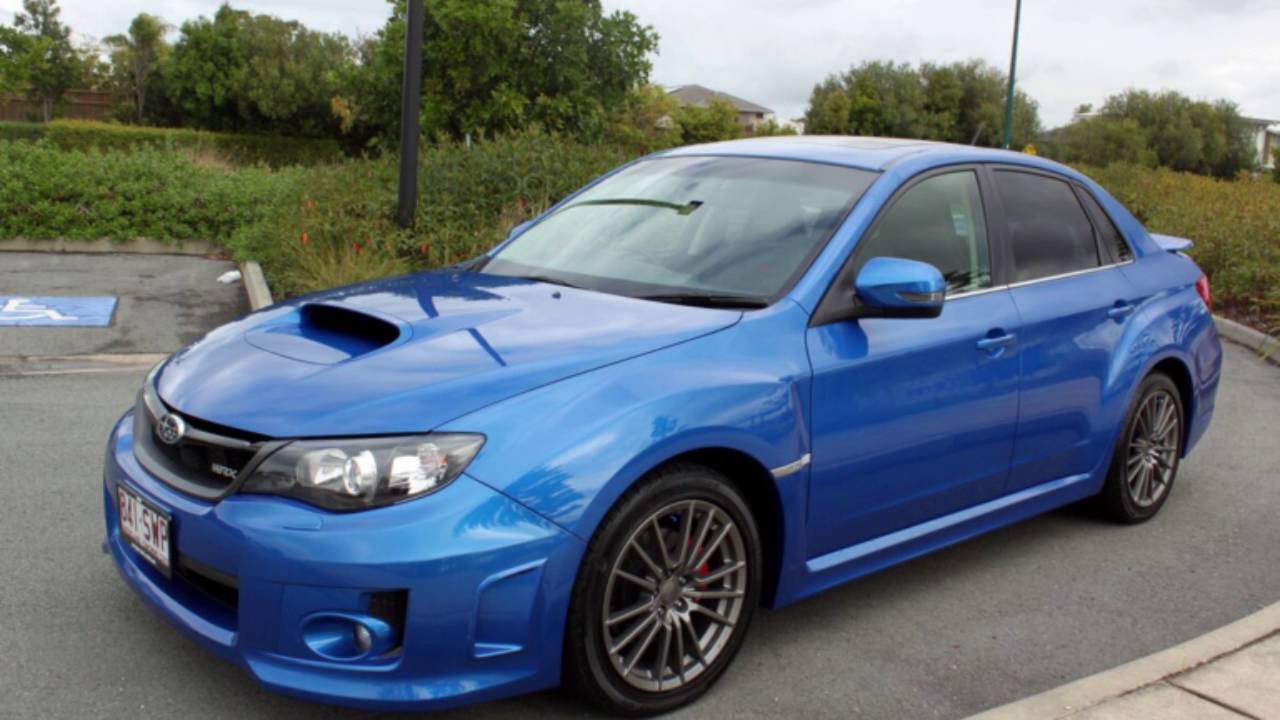 2013 Subaru Impreza G3 MY13 WRX AWD Blue 5 Speed Manual Sedan - YouTube