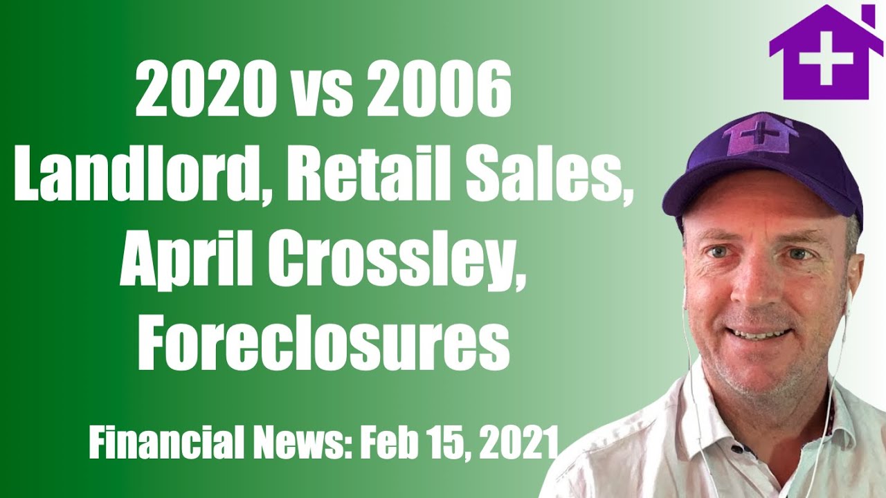 Feb 15 Financial News: 2020 vs. 2006 Landlord, Retail Sales, April ...