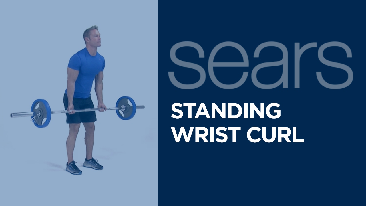 Standing Wrist Curl - YouTube