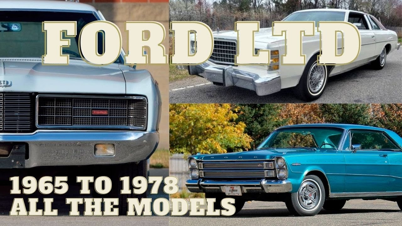 Ford LTD 1965 to 1978: The History, All the Models, & Features - YouTube