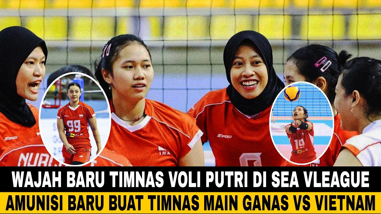 AMUNISI BARU TIMNAS VOLI DEBUT DI SEA VLEAGUE‼️ TIMNAS MAIN GANAS TAPI ...
