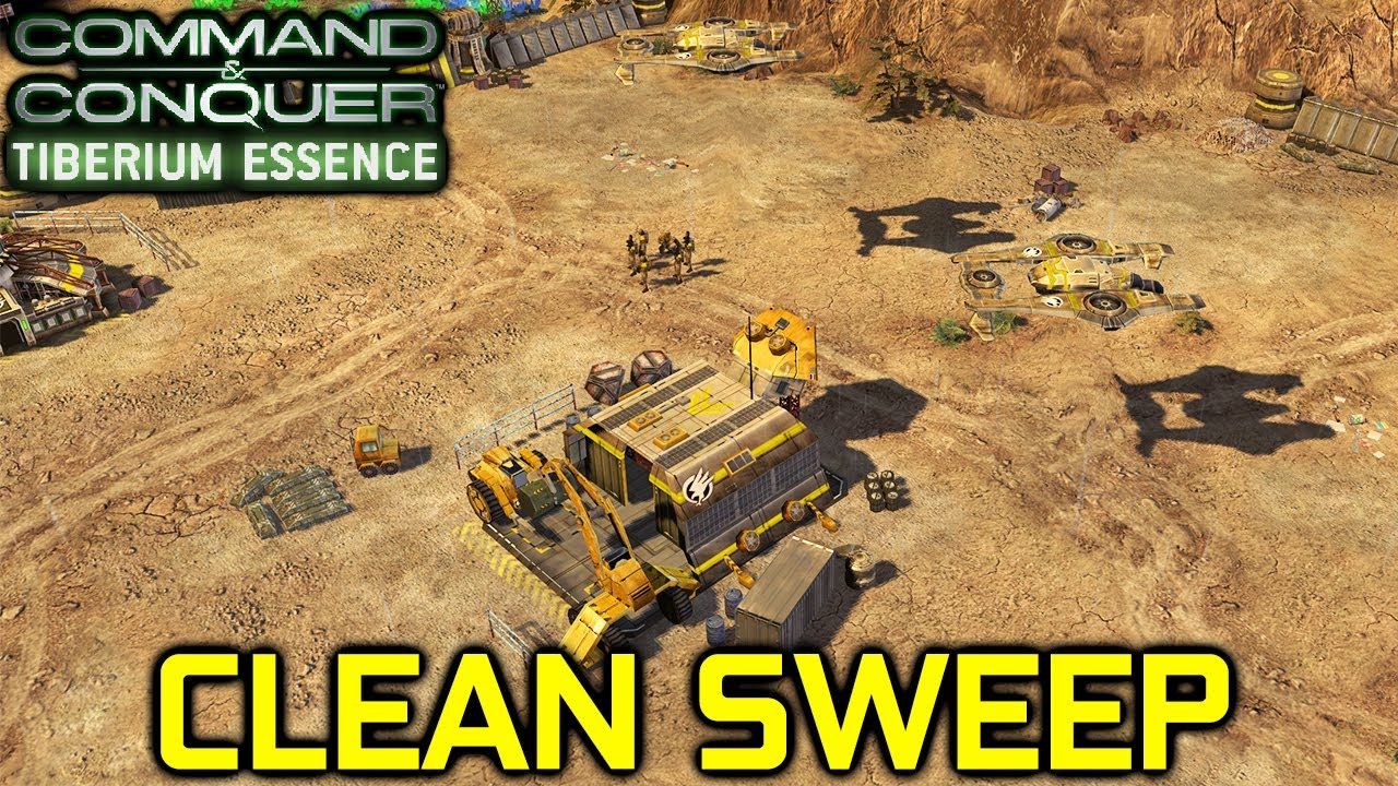 C&C Tiberium Essence - Clean Sweep mission | C&C 3 Tiberium Wars - YouTube