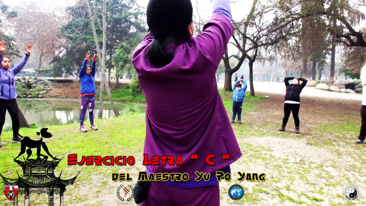 Ejercicio " Letra C " del Maestro Yu Po Yang - combatiendo el ...