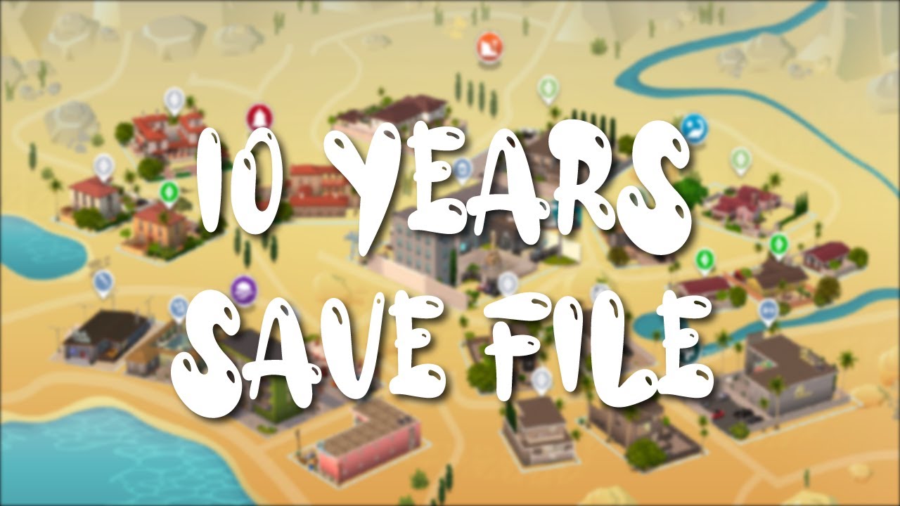Este Save File tiene TODO EL LORE QUE Los Sims 4 NECESITA | 10 Years ...