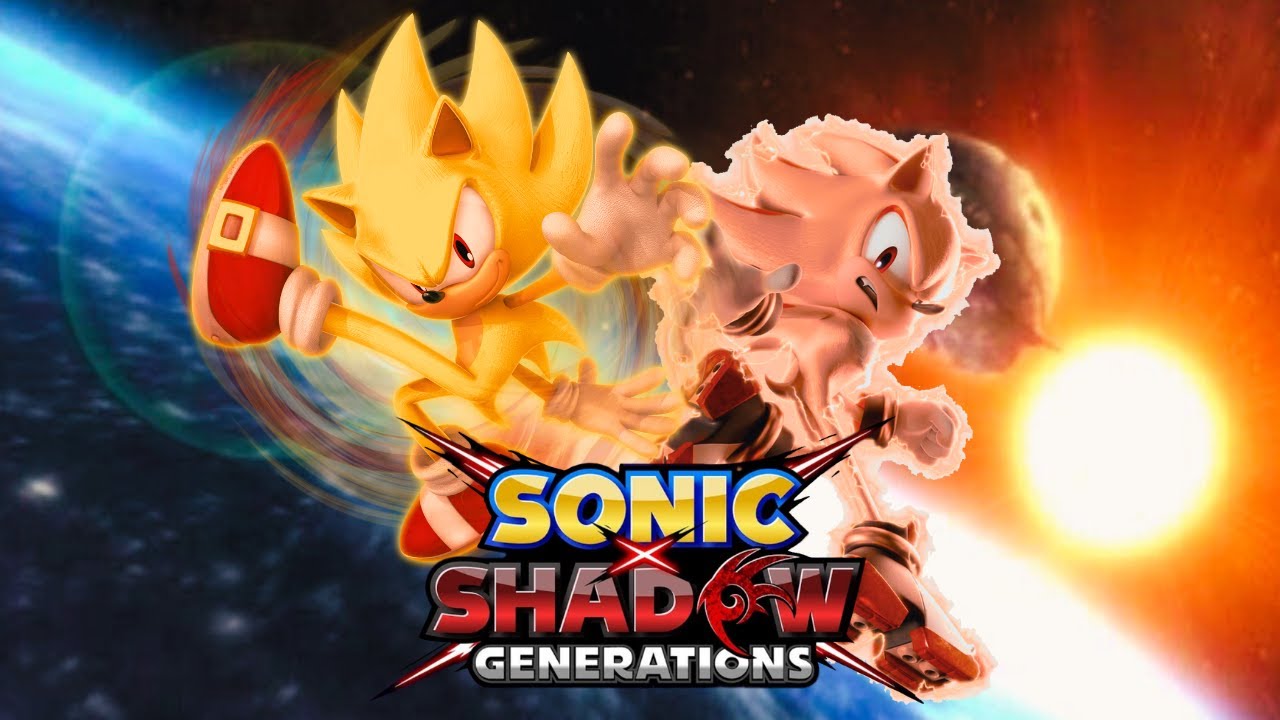 Playable Super Sonic & Super Shadow in Shadow Generations - YouTube