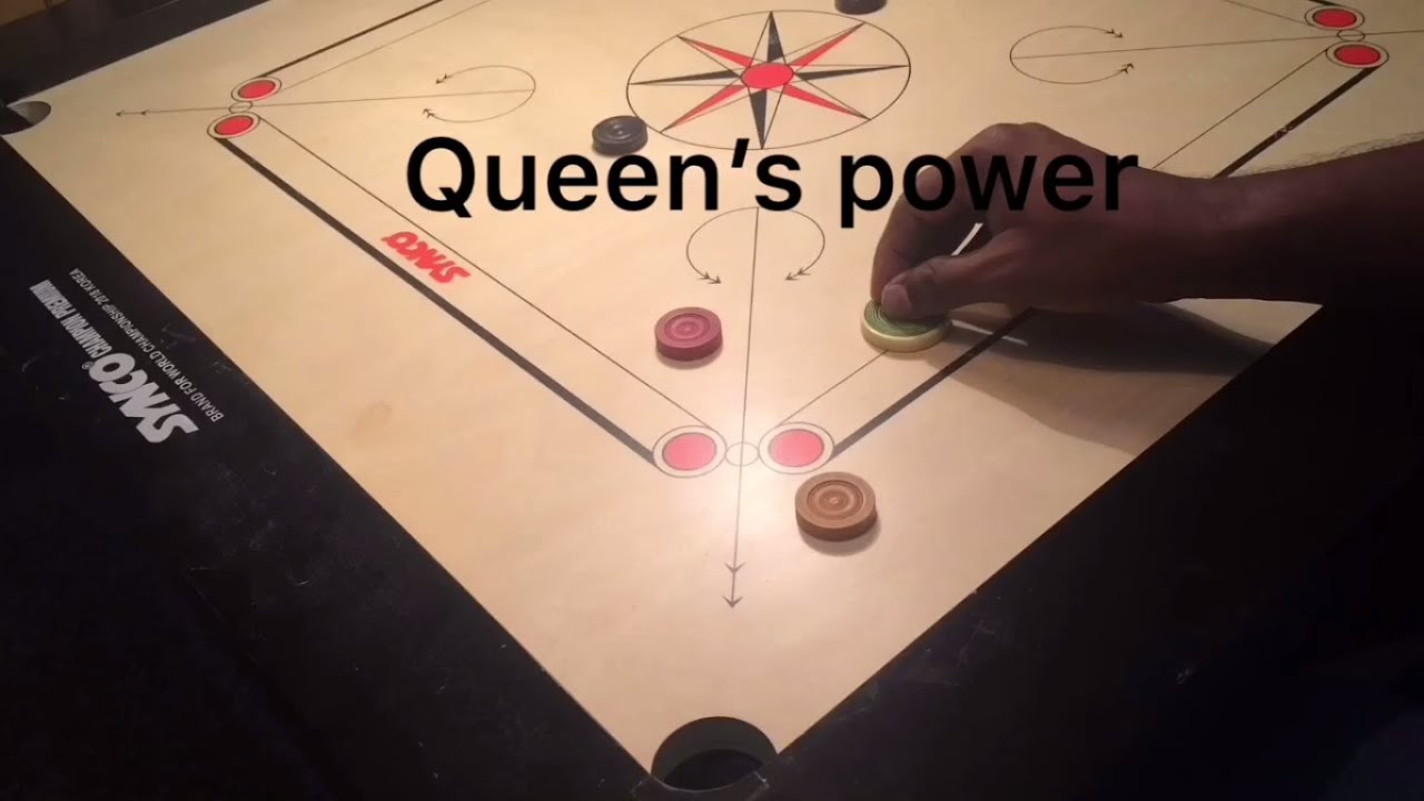 Carrom Red Coin/Queen's Rules - YouTube