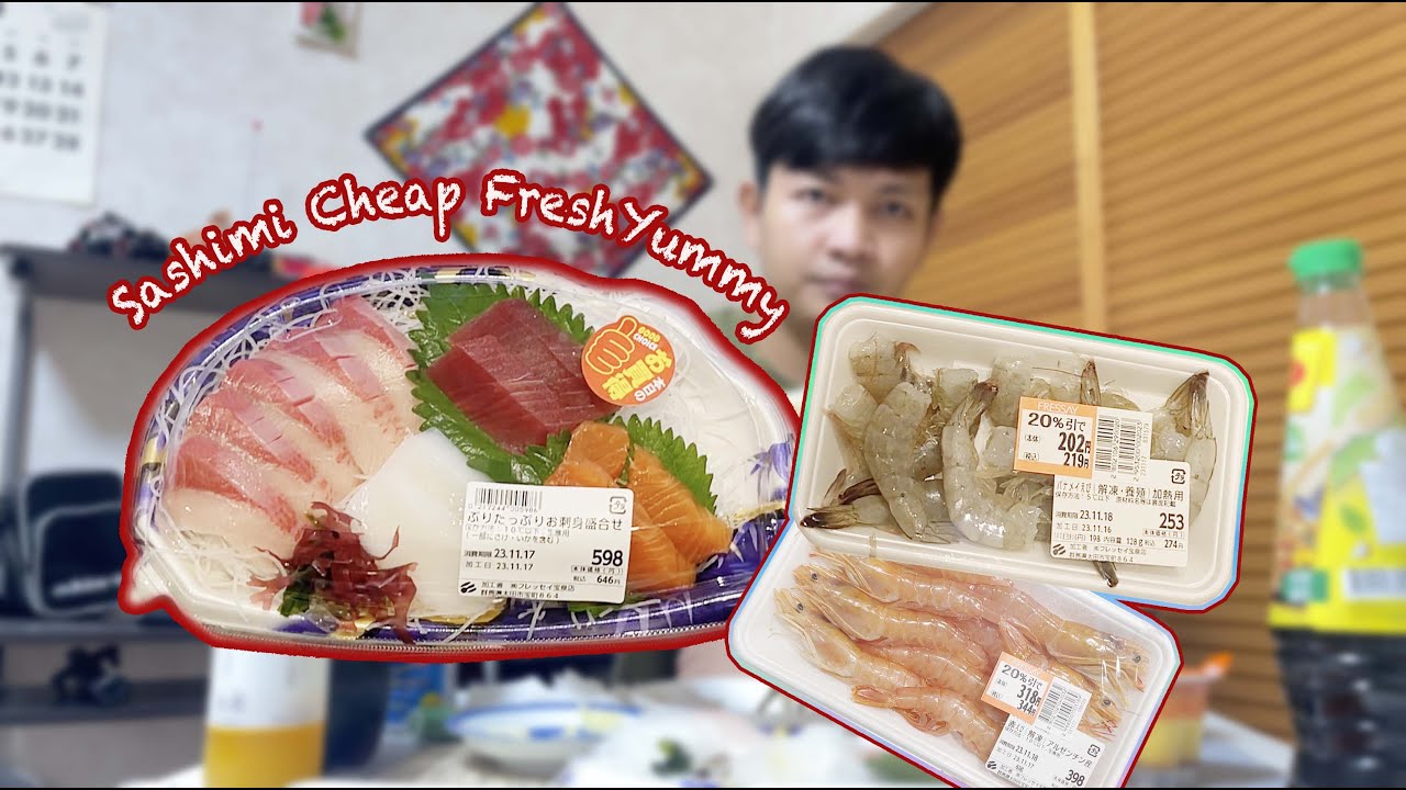 Sashimi Cheap Fresh Yummy - YouTube