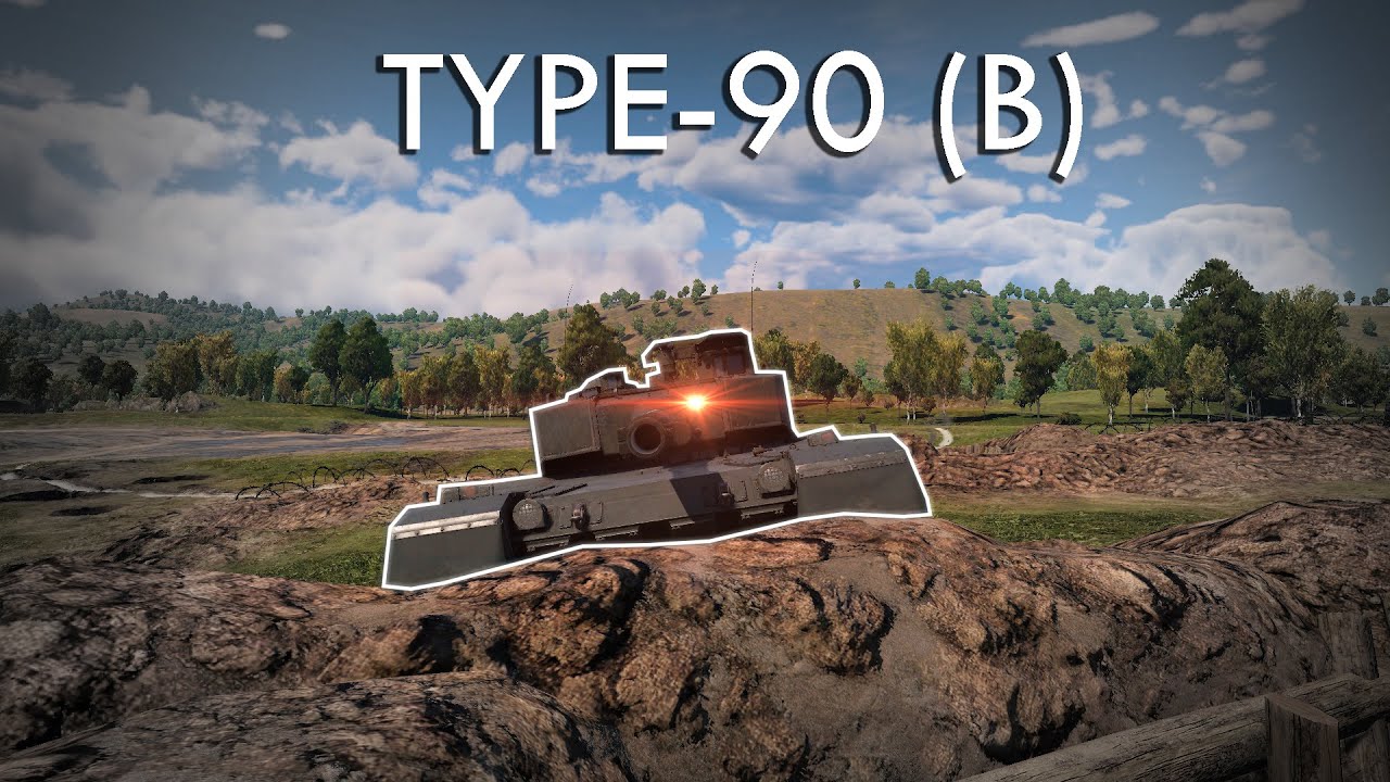 Type 90 (B) Gameplay [War Thunder] - YouTube