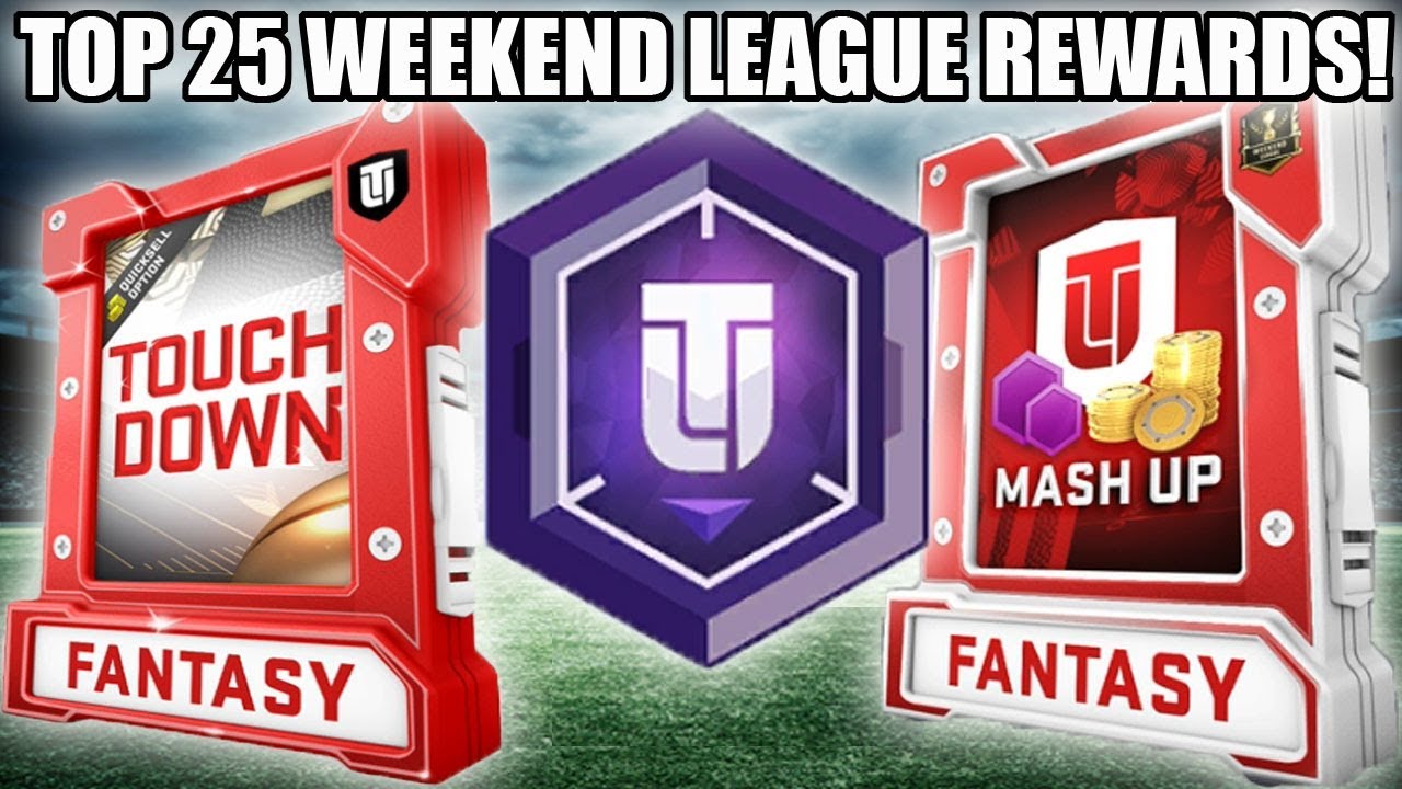 TOP 25 WEEKEND LEAGUE REWARDS! MONTHLY REWARDS COMING TOMORROW ...