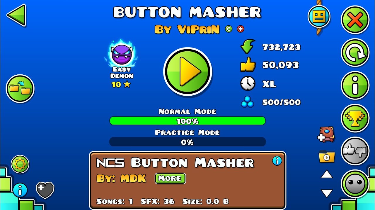Geometry Dash - Button Masher (Event Level) - YouTube