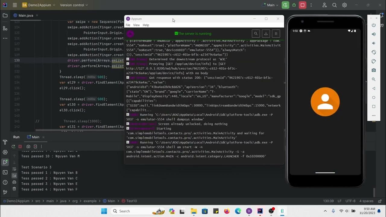Demo 2 - Appium - Nhóm F2 - Lớp KTPM 2020 CQ - HCMUS - YouTube