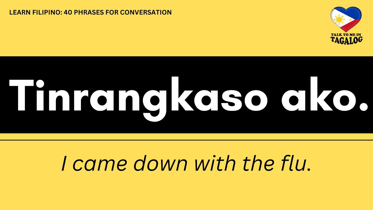 Learn Tagalog 40 Phrases For Activities And Other Situations TALK TO Learn Tagalog 40 Phrases For Activities And Other Situations TALK TO