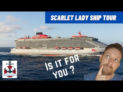 Virgin Voyages - Is it for you? -Scarlet Lady Ship Tour - YouTube
