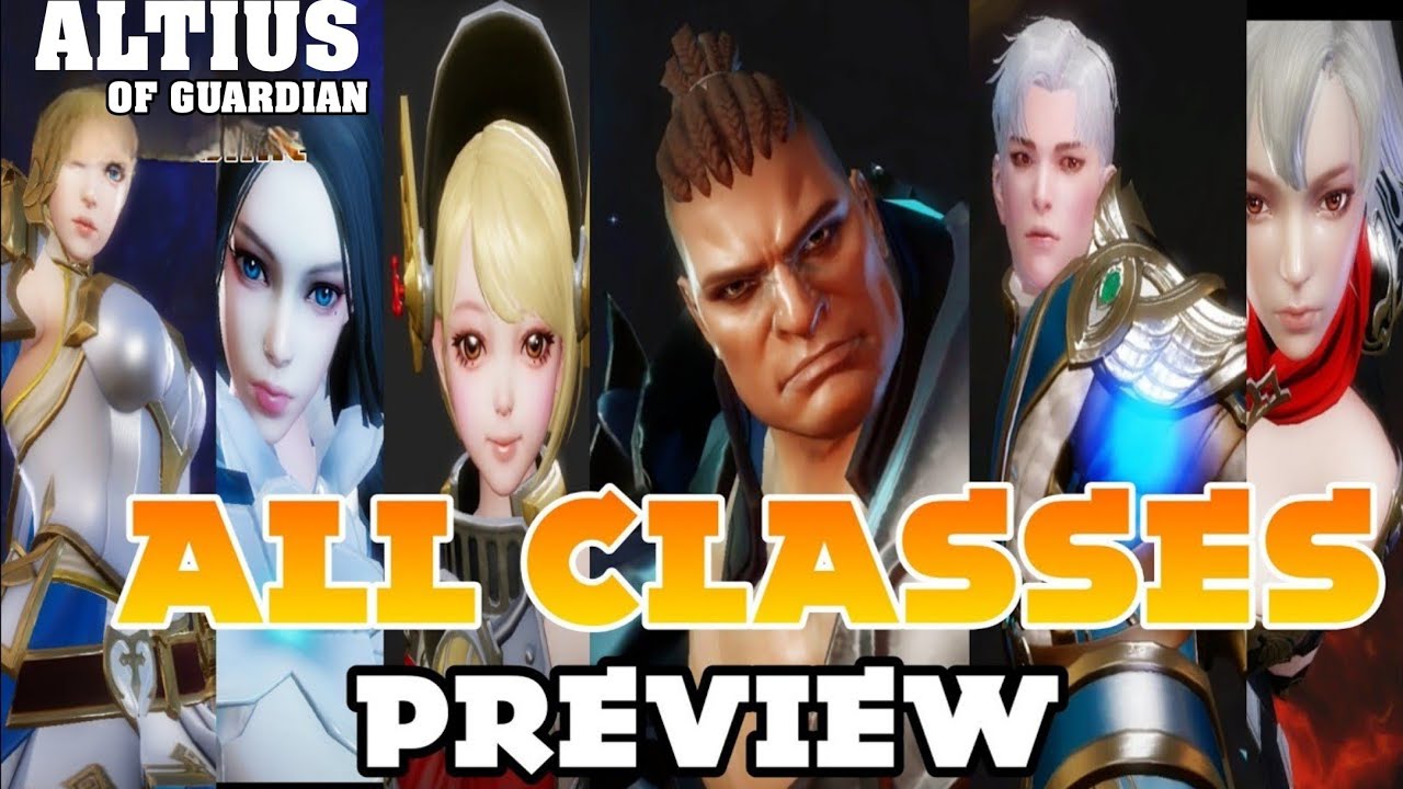 ALTIUS THE GUARDIAN GAMEPLAY ALL CLASS MMORPG FOR ANDROID/iOS - YouTube