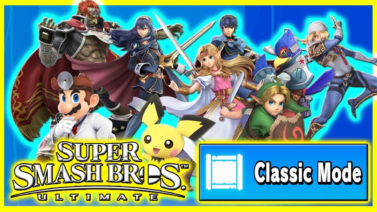 Super Smash Bros Ultimate - Classic Mode - Wave 2/7! - YouTube