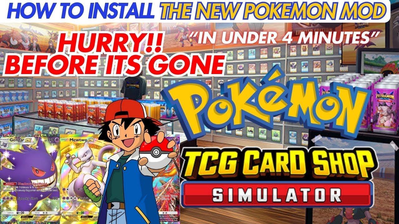 How to Download and Install the Pokémon Mod for TCG Card Shop Simulator ...